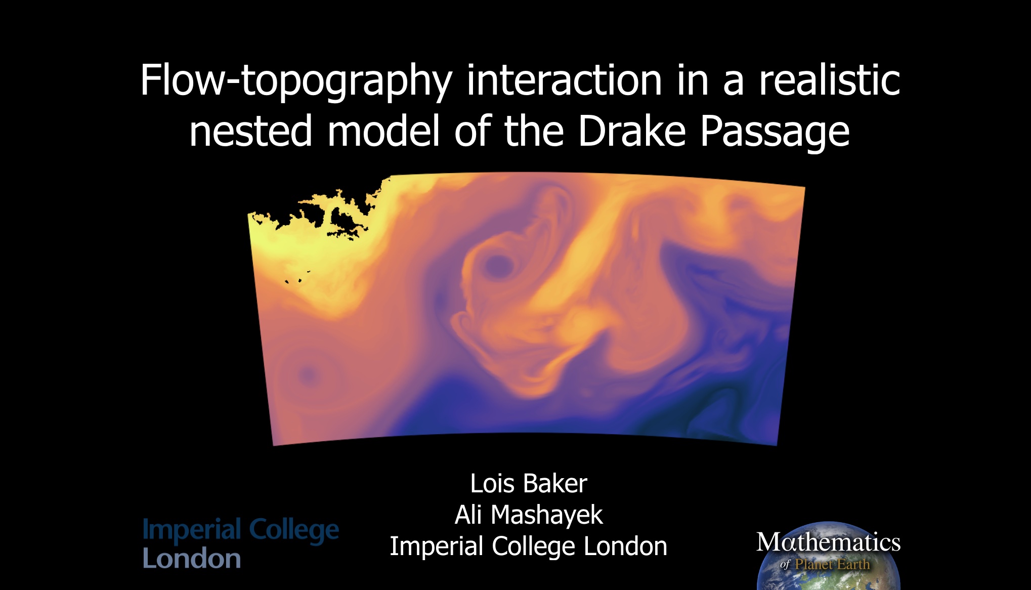 Flow-topography interaction in a realistic nested model of the Drake ...